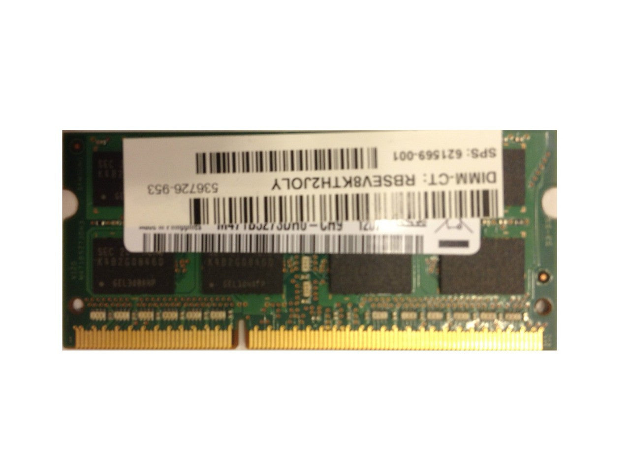 Ramaxel 4GB PC3-10600 1333mhz DDR3 Sodimm Memory Module RMT3020EC58E9F ...