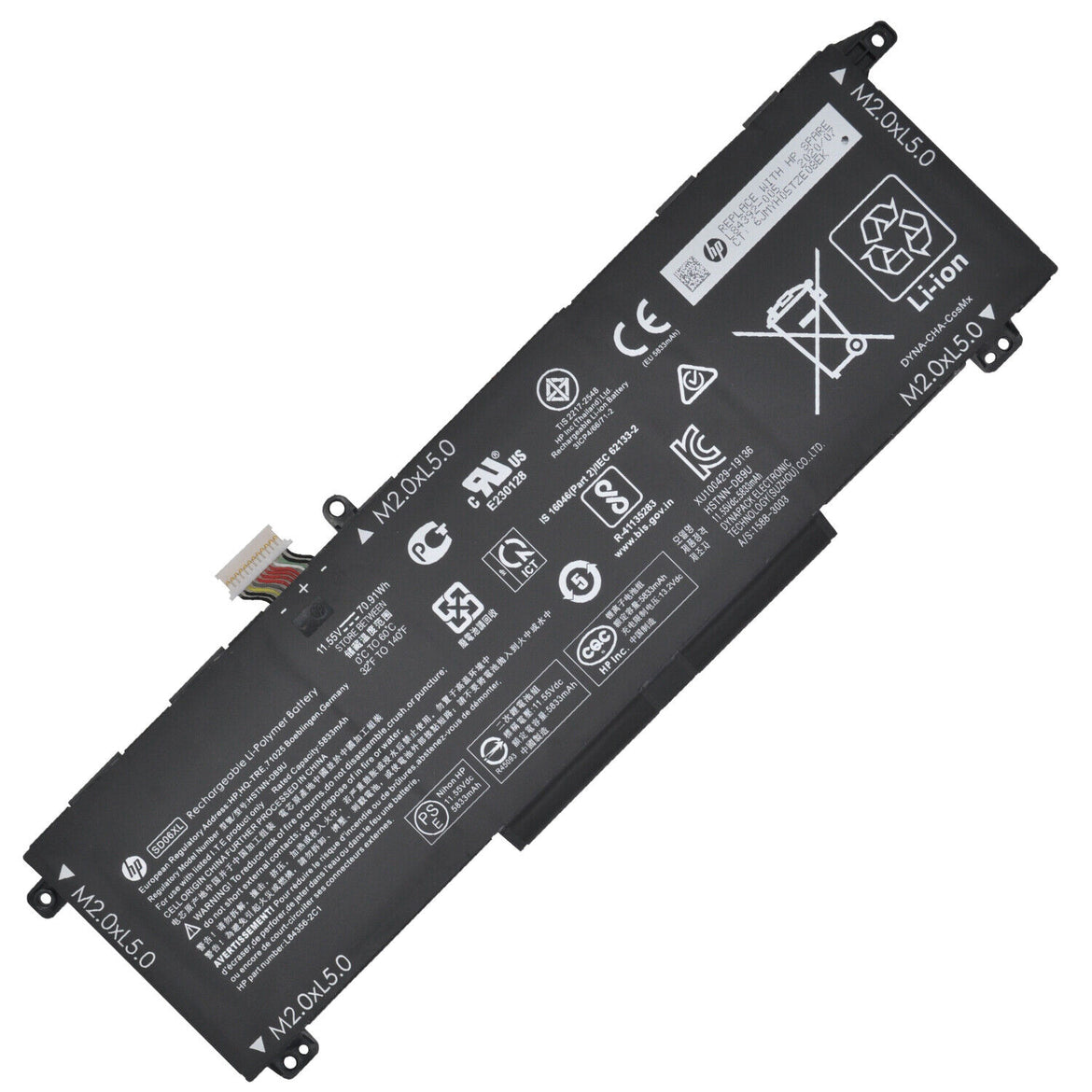 New Genuine HP Victus 15-FA 15-FB0017OD 52.5Wh Battery L84394-005 ...