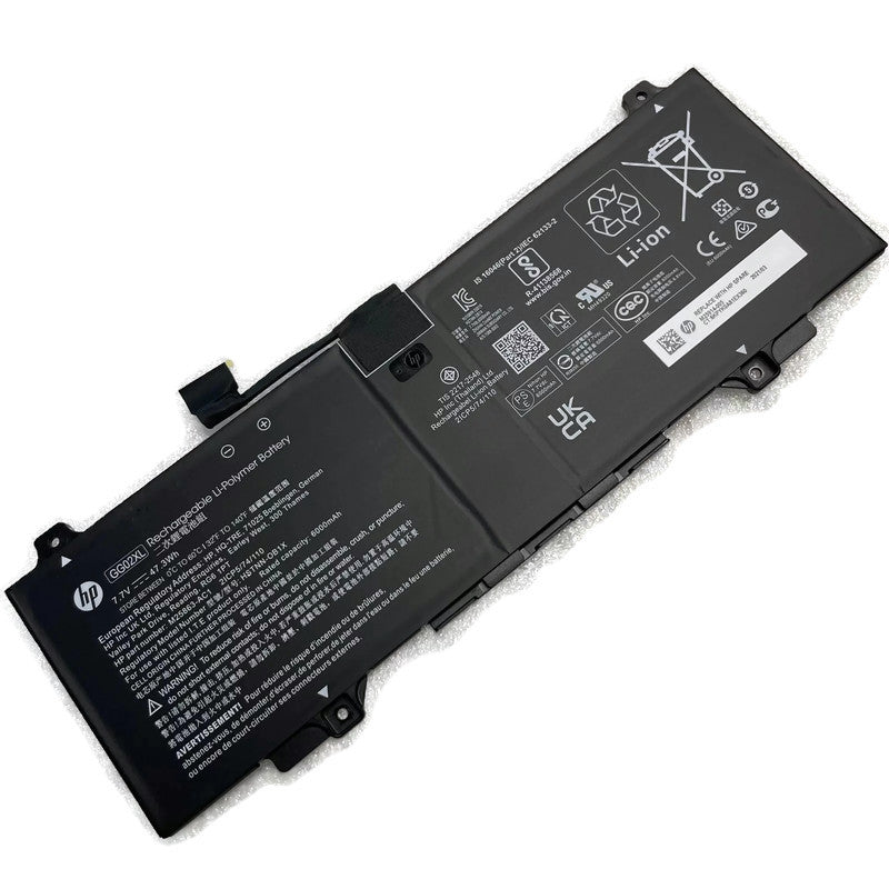 New Genuine HP Fortis 11 inch G9 Q Chromebook 47.3Wh Battery GG02XL M2 ...