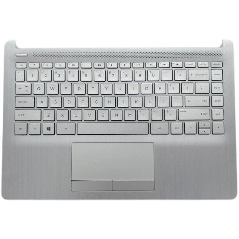 New Genuine HP 14-CF 14-CF2701DS 14-DK Palmrest Tochpad Keyboard L9118 ...