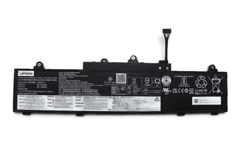 New Genuine Battery For Lenovo ThinkPad L16 Gen 1 11.31V 46.5Wh 3 Cell ...