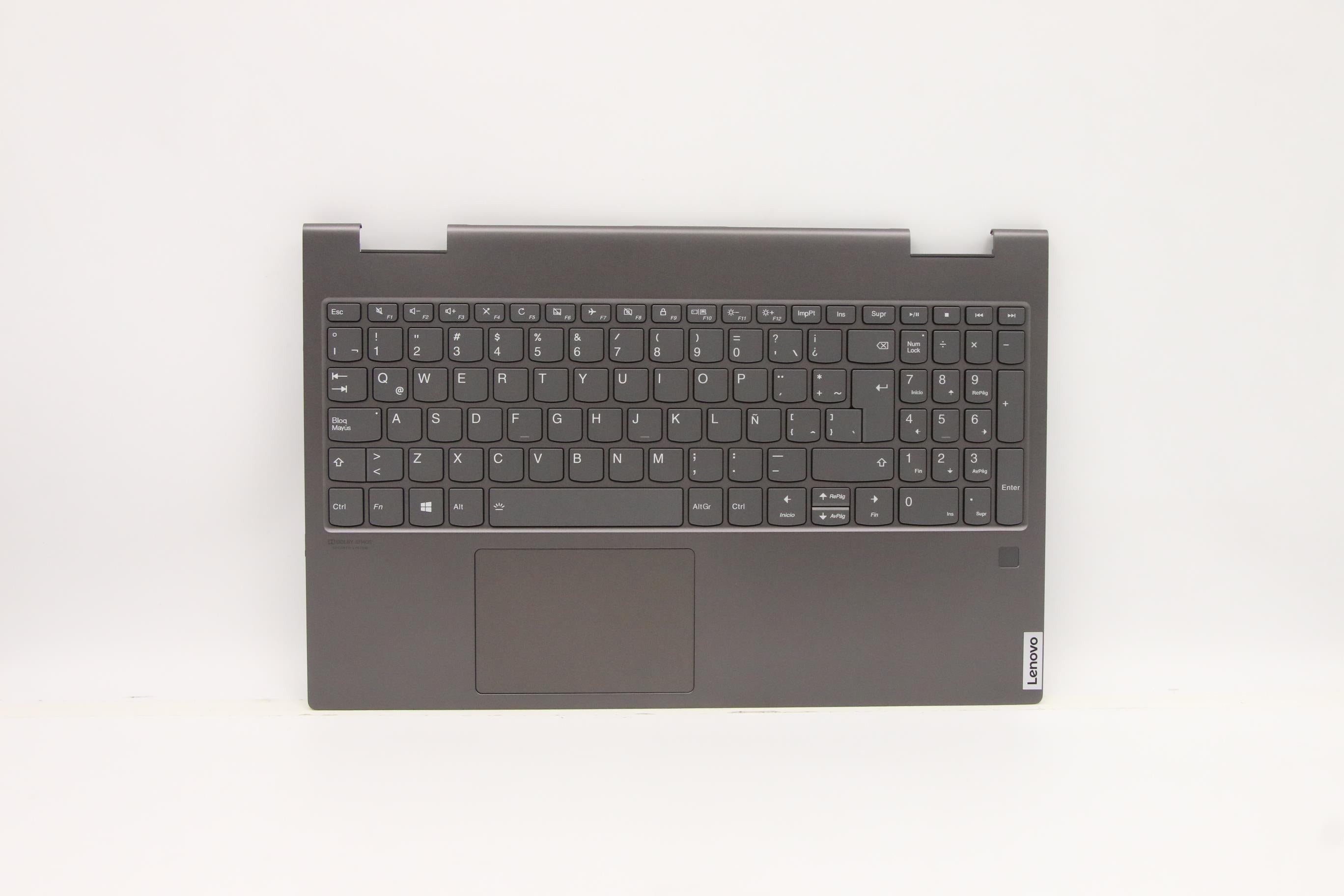 New Genuine Lenovo Yoga C740-15IML 81TD Palmrest Touchpad Keyboard 5CB ...