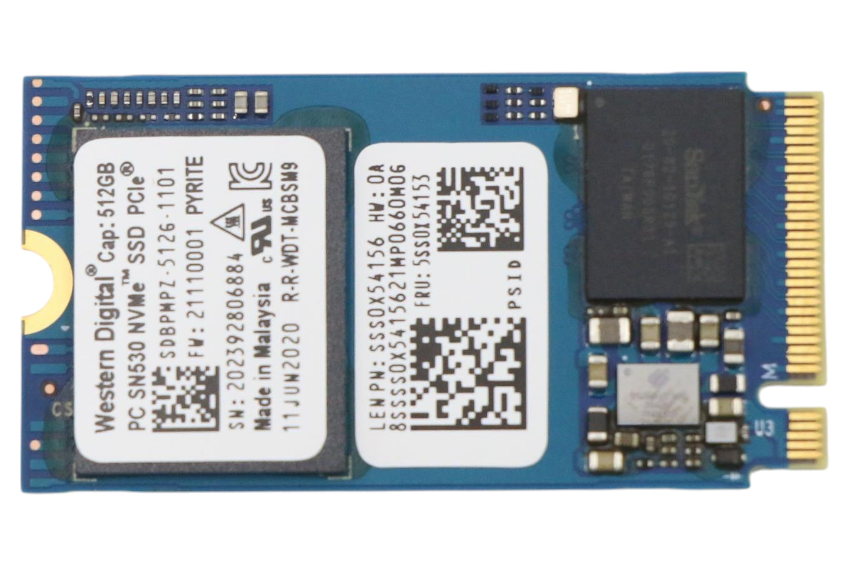 New Genuine M.2 Card For Lenovo IdeaPad 5 15ABA7 512GB M.2 2242 PCIE3X ...