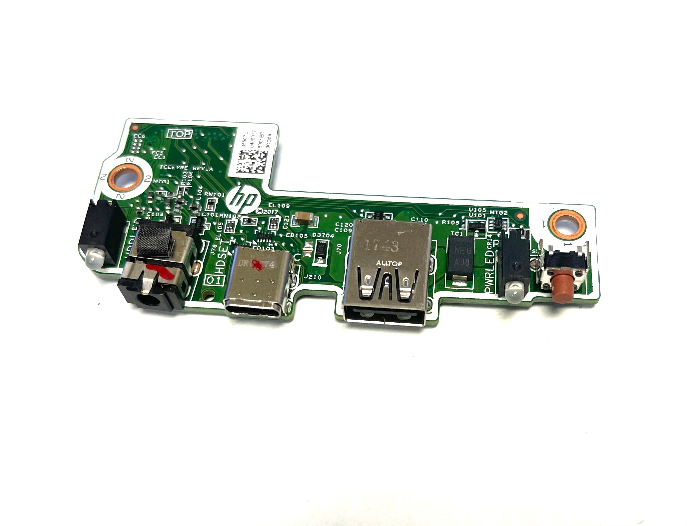 New HP Thinclient T530 Power Button USB-C USB3 Hdset Board 348.07U12.0 ...