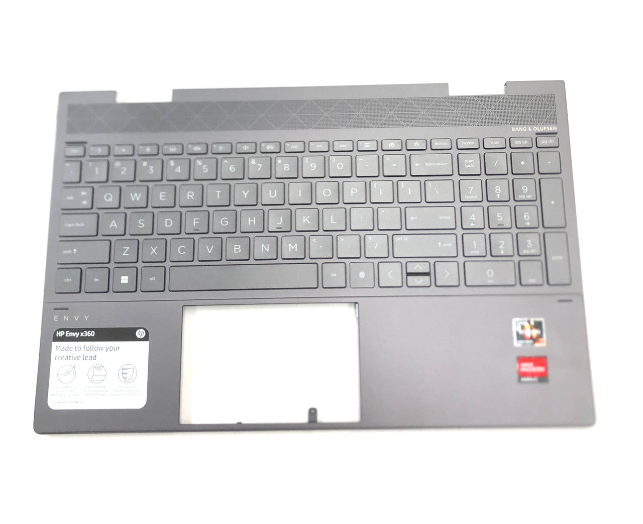Genuine HP ENVY x360 Convertible 15-EE1093CL 15M-EE Palmrest Keyboard ...