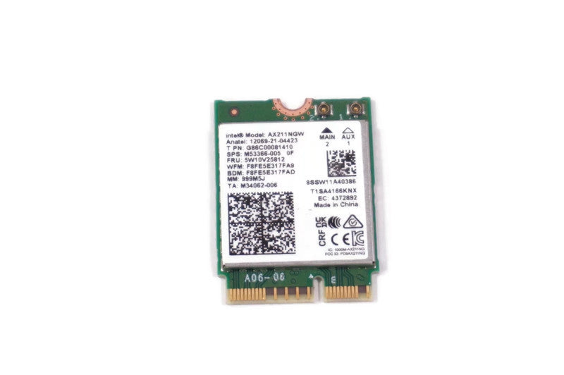 New Genuine WLAN WIFI Card AX211 BT 5.3 M.2 2230 for HP Pro x360 Forti ...