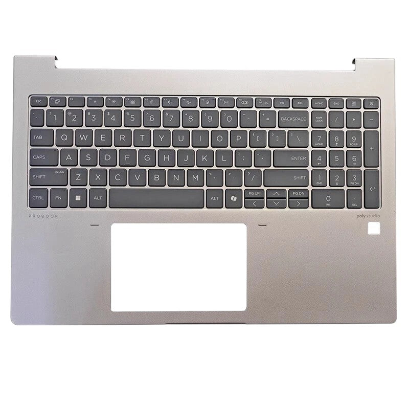 New Genuine Palmrest Keyboard With Backlit for HP ProBook 660 460 465 ...