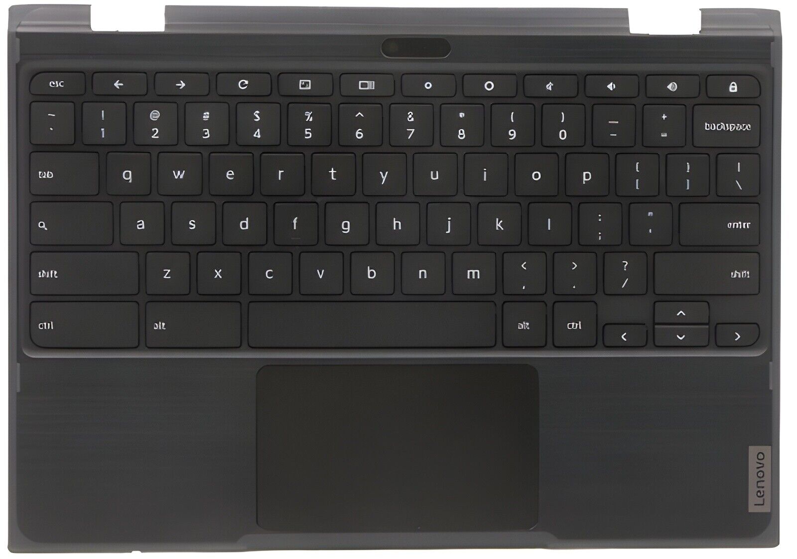 New Genuine Lenovo 500e Chromebook 2nd Gen US keyboard Palmrest Touchp ...