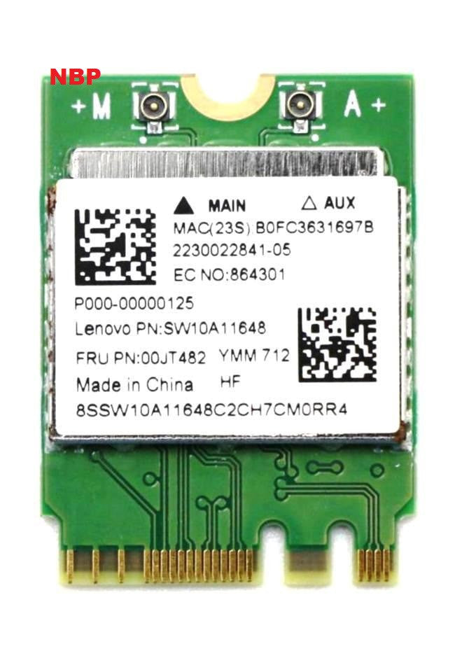 New Genuine Lenovo Realtek RTL8821AE 802.11ac BT 4.0 Combo NGFF Wirele ...