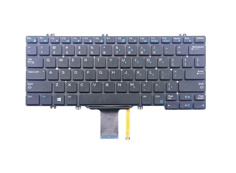New Genuine Dell Latitude E7280 Backlit US Keyboard NSK-EHABC 01 ...