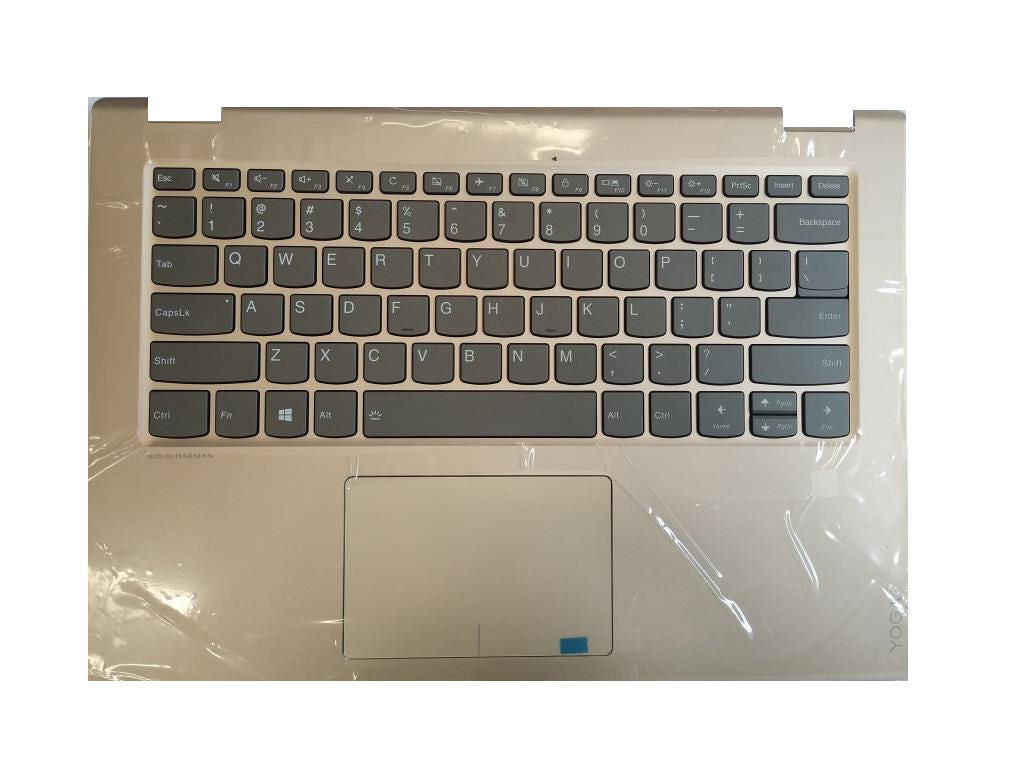 New Genuine Lenovo Ideapad Yoga 520-14IKB Series Palmrest Touchpad 5CB ...