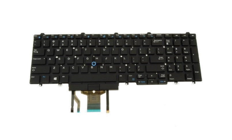 New Genuine Dell Latitude 5580 5590 5591 Backlit Keyboard TF5M0 0TF5M0 ...