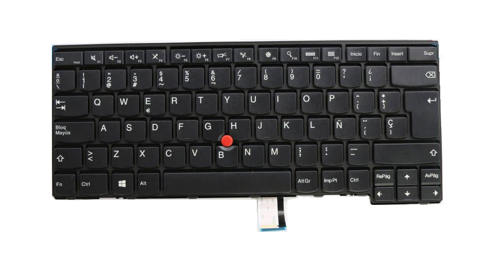 New Genuine Lenovo ThinkPad Spanish Keyboard 00HW886 – notebookparts.com