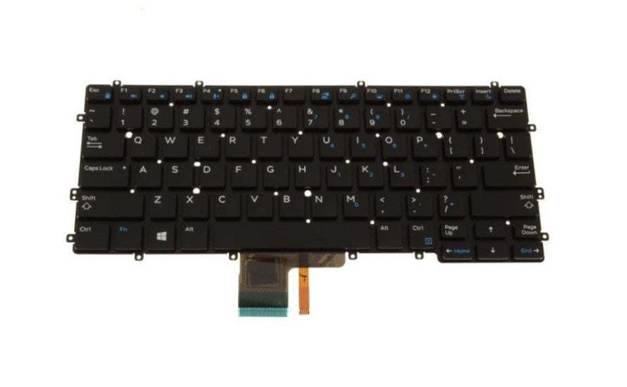 New Genuine Dell Latitude 13 7370 US Backlit Keyboard PK131IC1A00 ...