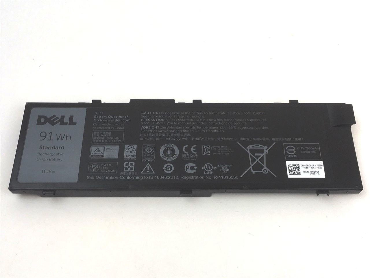 New Genuine Dell Precision 7720 91WHr 9-cell Battery 0TWCPG TWCPG ...