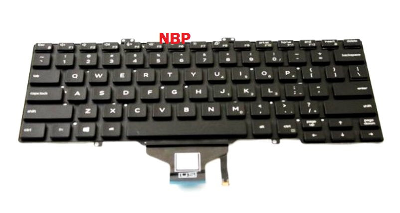 New Genuine Latitude 7400 US Backlit Keyboard 0RN86F PK132EE3B00 ...