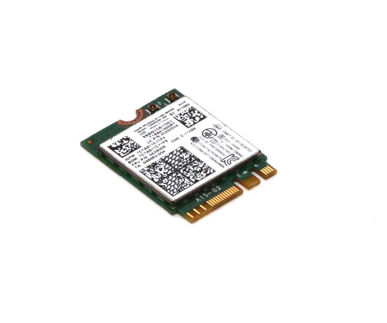 Lenovo ThinkPad T440P Intel B G N WiFi Card 04W3830 – notebookparts.com
