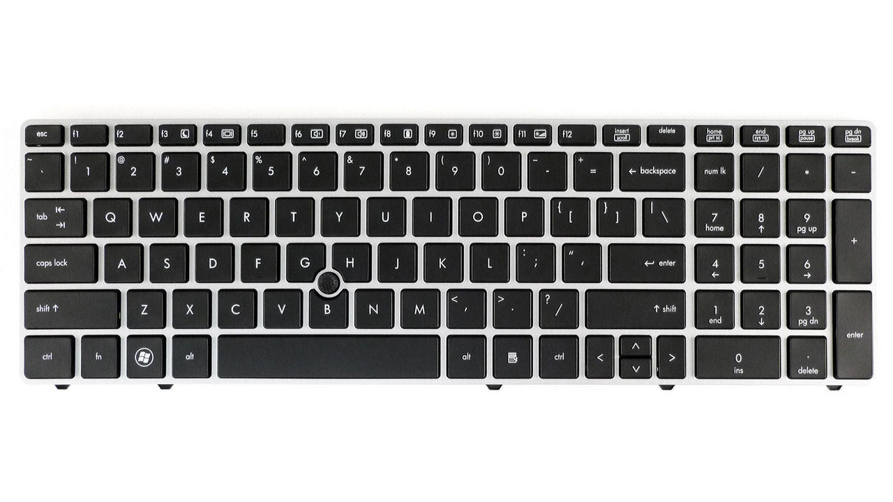 HP EliteBook 8560p ProBook 6560b 6565b US Keyboard 55010T800-289-G ...