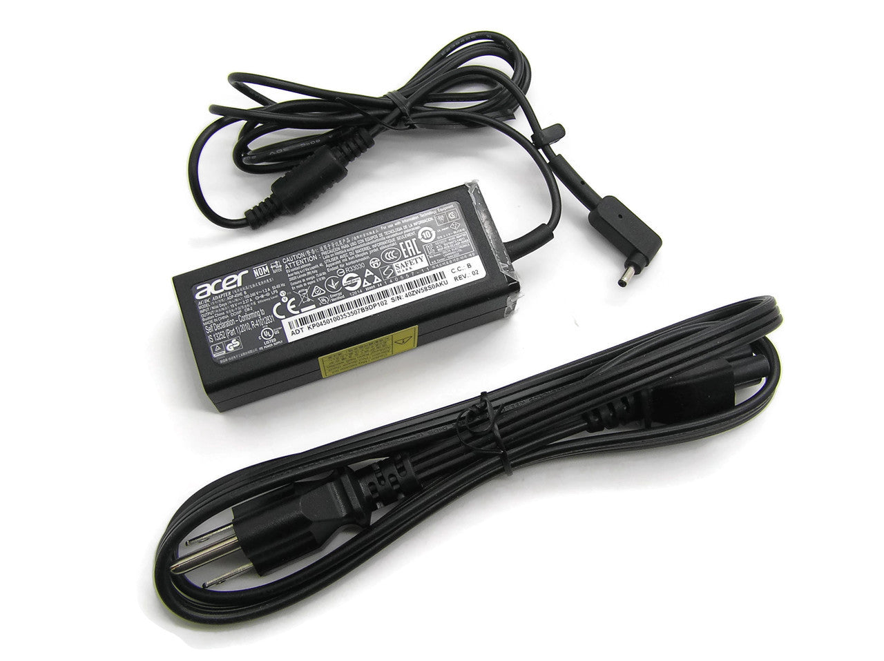 New Acer 45Watt AC Adapter with Cord KP.04501.003 KP04501003 ...