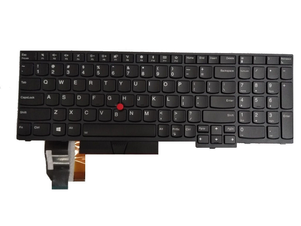 New Genuine Lenovo ThinkPad E580 L580 US Backlit Keyboard 01YP680 ...