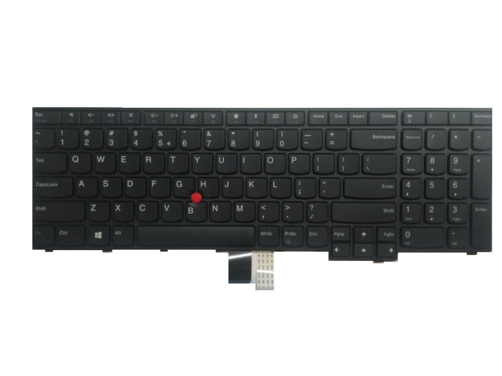 New Genuine Lenovo ThinkPad E570 E575 US Keyboard 01AX190 ...