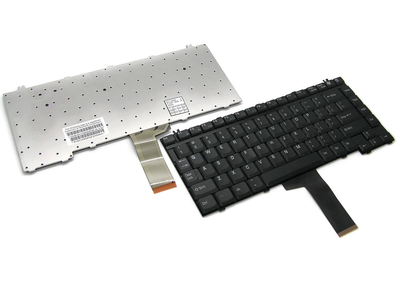 New Genuine Toshiba Qosmio Satellite US Keyboard P000402600 PK13CW1010 ...