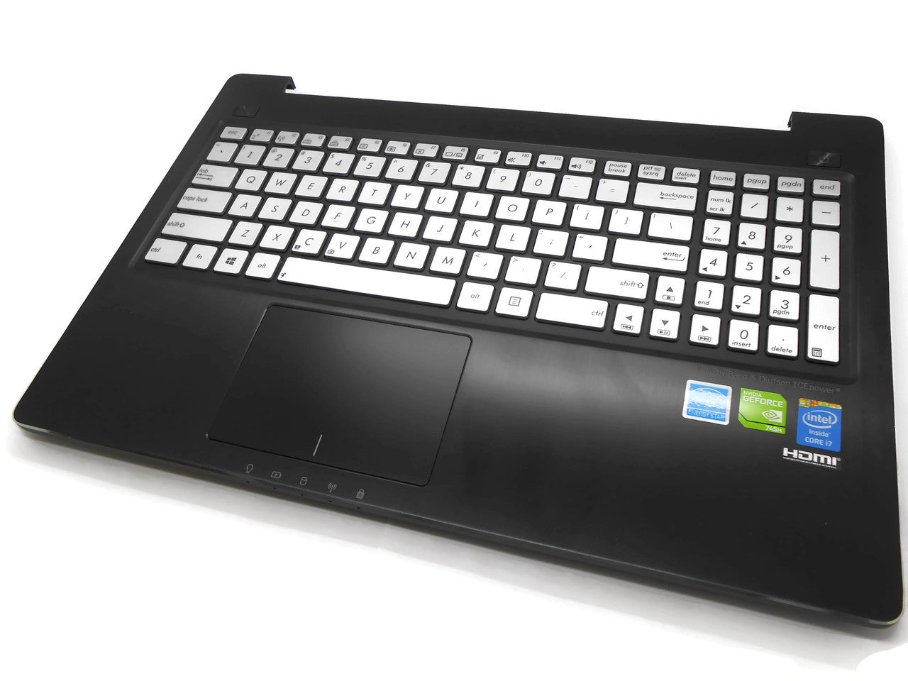 Asus Q550LF Palmrest Touchpad + Keyboard (RF) 13N0-Q2A0531 13NB0231AM0 ...