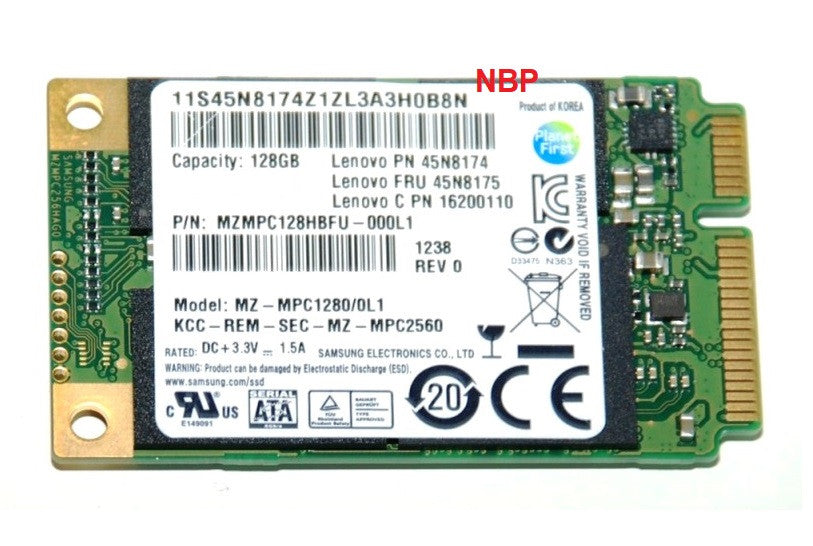 Genuine Lenovo IdeaPad Yoga 2 Pro 128GB SSD Drive 45N8174 ...