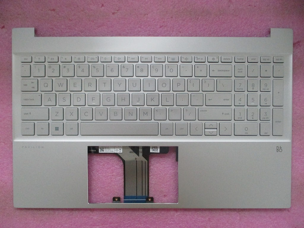 New Genuine HP Pavilion 15-EG 15-EH Palmrest with Keyboard Backlit N02 ...