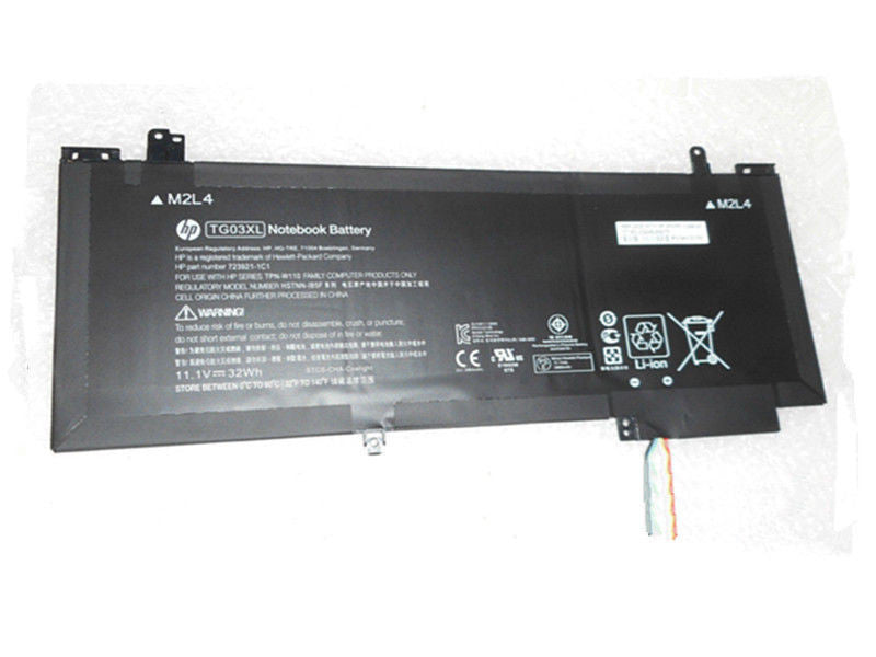 New Genuine HP Split X2 13 11.1V 32Wh Battery TG03XL 723996-005 ...