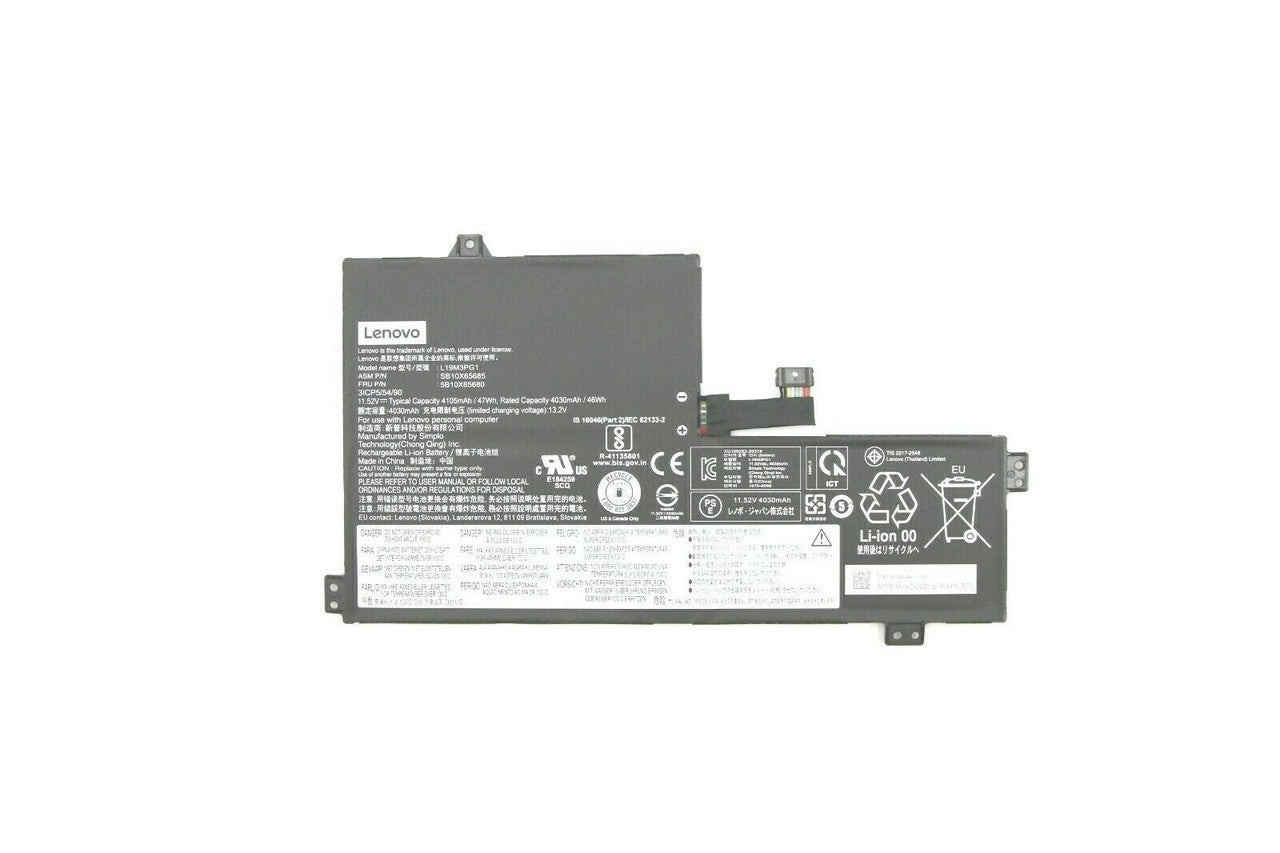New Genuine LenovoP 100e Chromebook 82CD 2nd Gen AST 47Wh 3cell Batter ...
