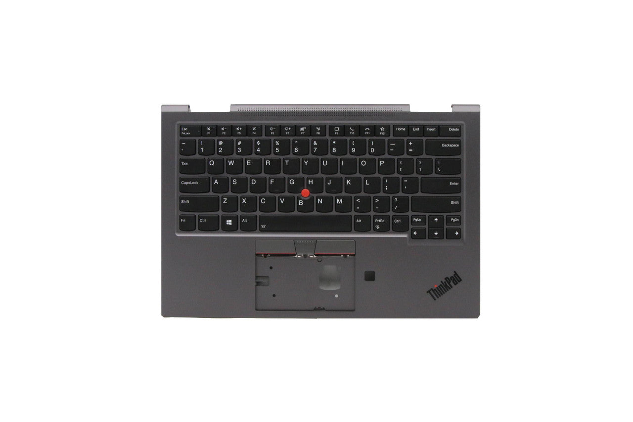 New Genuine Lenovo Thinkpad X1 Yoga 5th Gen Palmrest Keyboard 5M10Z370 ...