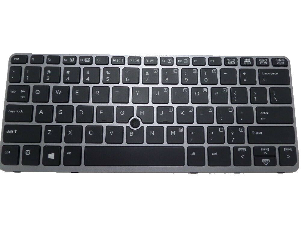 New Genuine HP ELITBOOK 820 825 725 720 G1 G2 US Keyboard 735503-001 ...