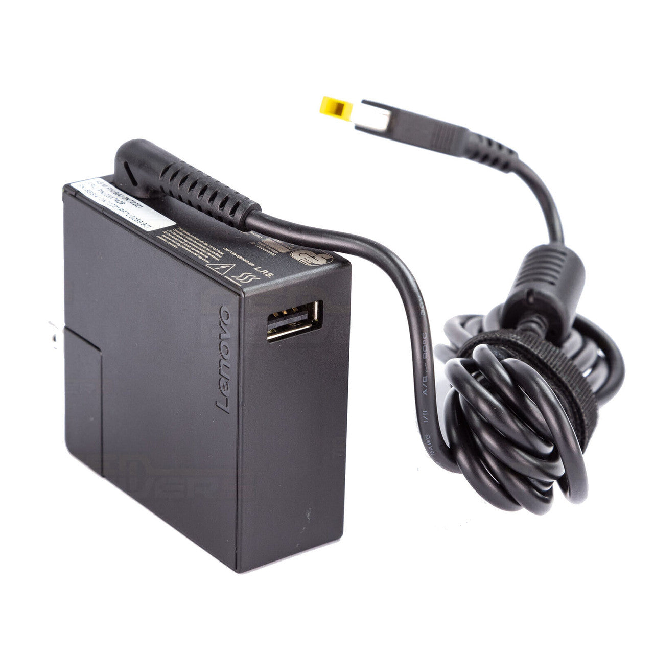 New Genuine Lenovo 65W AC Travel Power Adapter With USB Port LTA65W-US ...