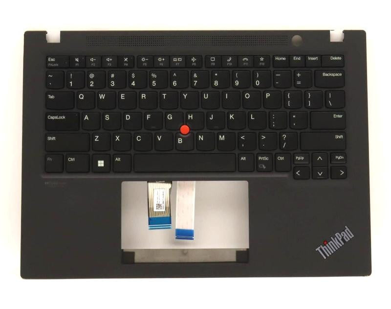 New Genuine Lenovo Thinkpad T14s Gen 3 (21BR 21BS) Palmrest with US Ke ...