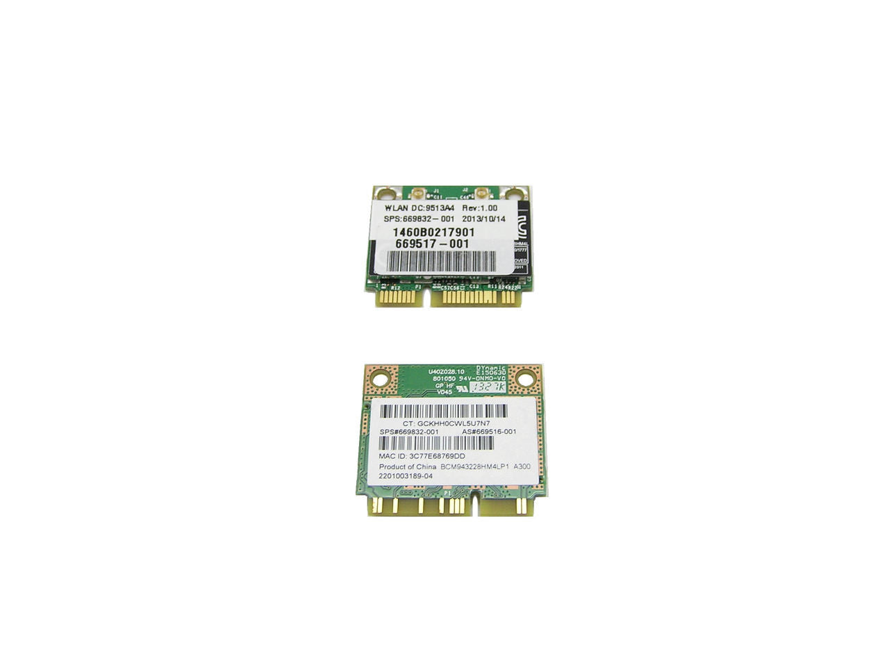 HP ProBook 6470b Wi-Fi Wireless Card BCM943228HM4LP1 – notebookparts.com