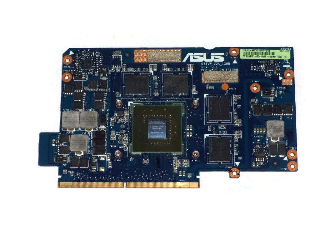 Asus G75VW Nvidia GTX 660M 2GB Video Card (RF) 60-N2VVG1300-B03 ...