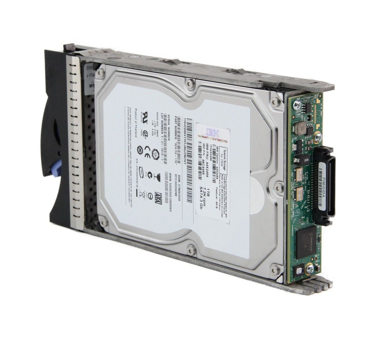 IBM Lenovo 1TB 7200 7.2K SATA Hard Drive 3.5" 44X2459 – notebookparts.com
