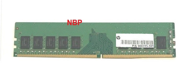 New Genuine HP 8GB PC4-19200 DDR4 Dimm Memory Module 900310-591 ...