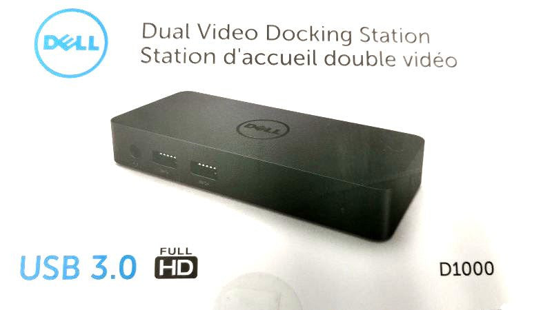 New Genuine Dell D1000 Dual Video 3.0 USB Docking Station 452-BBZI ...
