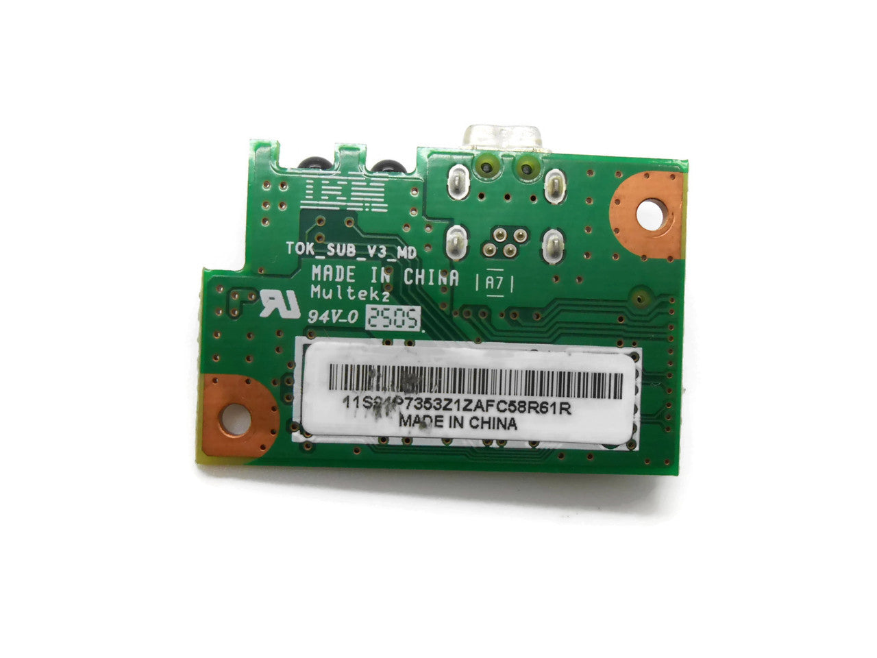 Lenovo ThinkPad X21 X30 Firewire Infrared Connector 91P7353(RF) 11S91P ...