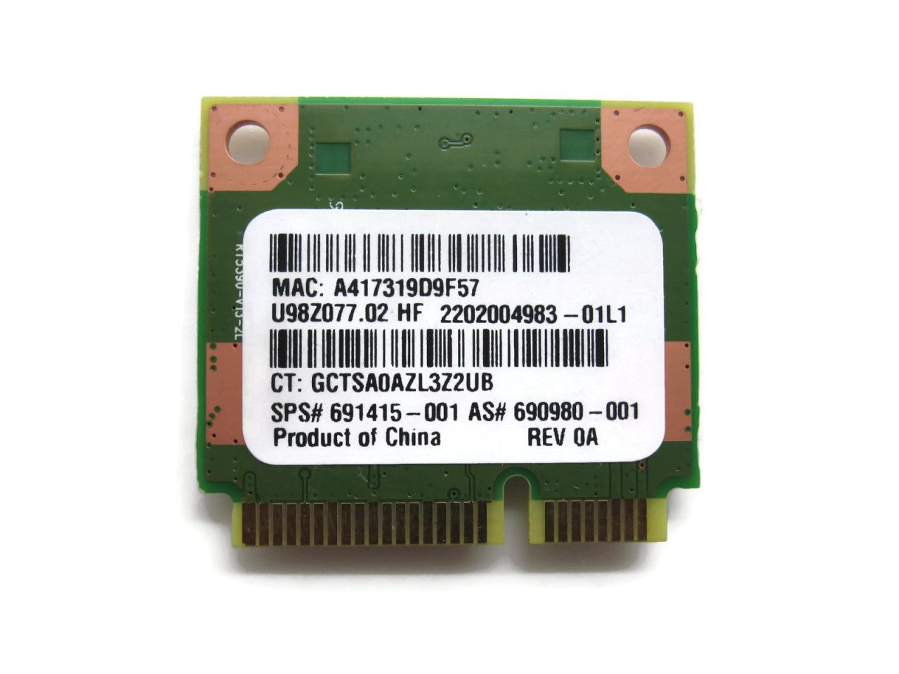 HP Envy DV7 DV7t, Pavilion DV7-7000 Wireless Card WIFI Network 691415 ...