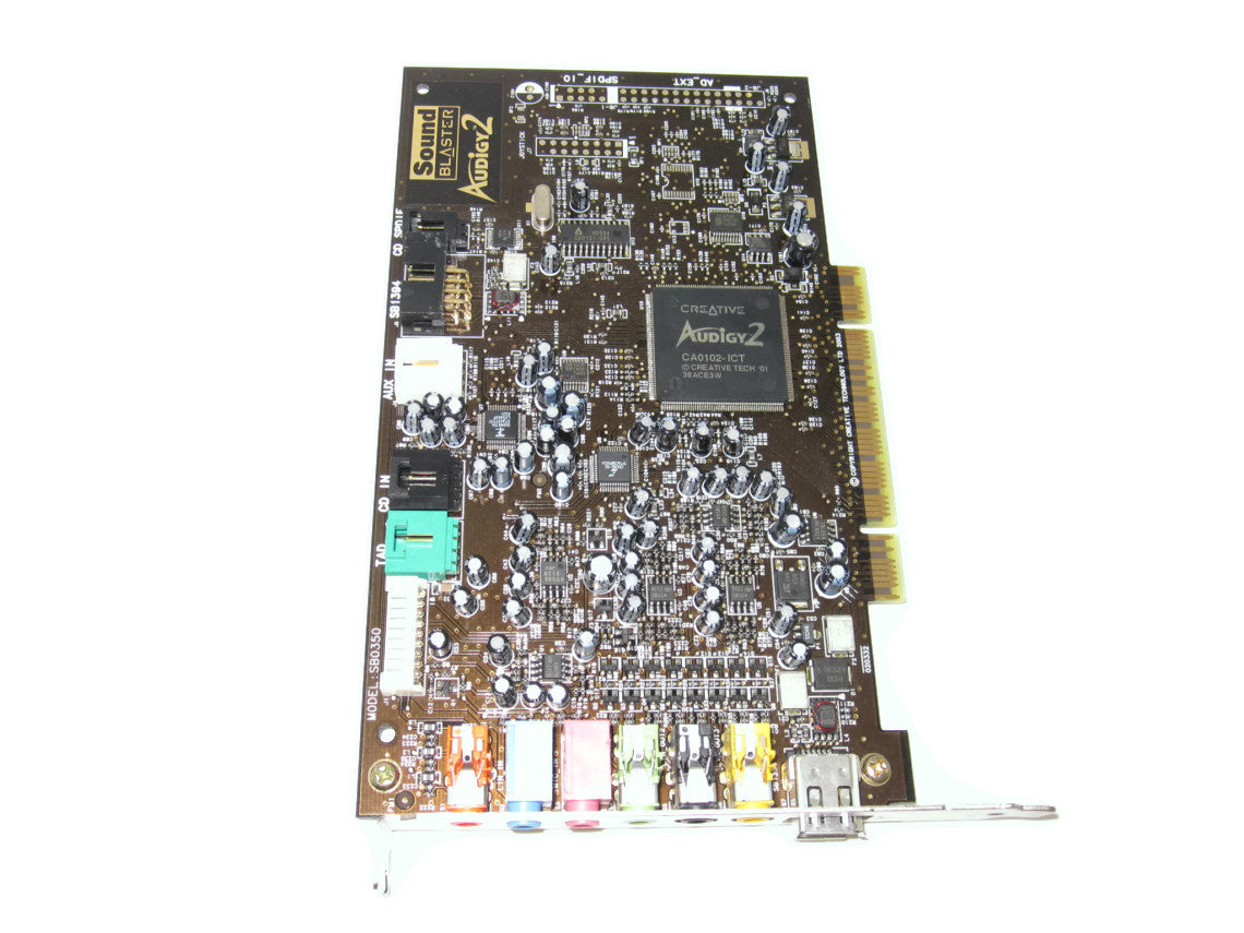 Dell P1554 Sound Blaster Audigy 2 PCI Sound Card(RF) SB0350 ...