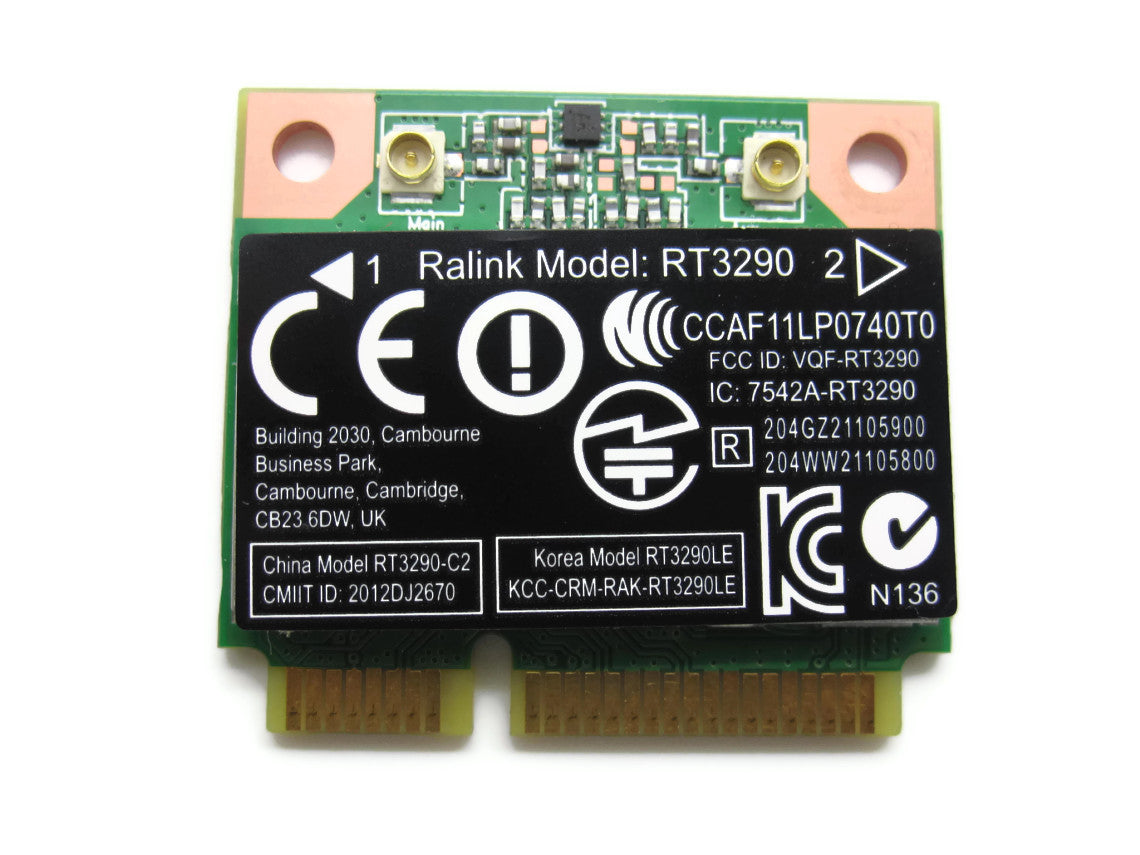 Ralink 802.11b/g/n WiFi Wireless Card Mini PCI RT3290LE – notebookparts.com