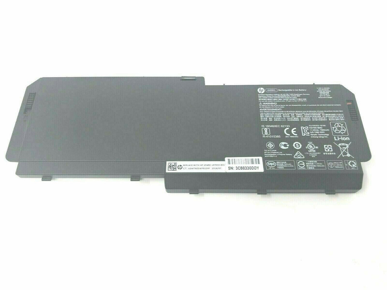 New Genuine HP ZBook 17 G5 G6 11.55V 95.9Wh Battery L07044-855 ...