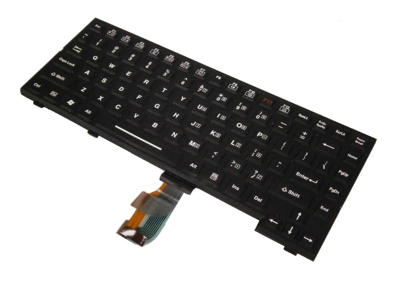 Panasonic Toughbook CF-27 CF-28 CF-29 CF-30 Rubber Backlit Keyboard (R ...