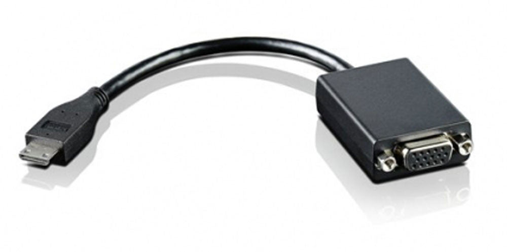 Lenovo ThinkPad mini-HDMI to VGA adapter 4X90F33442 – notebookparts.com