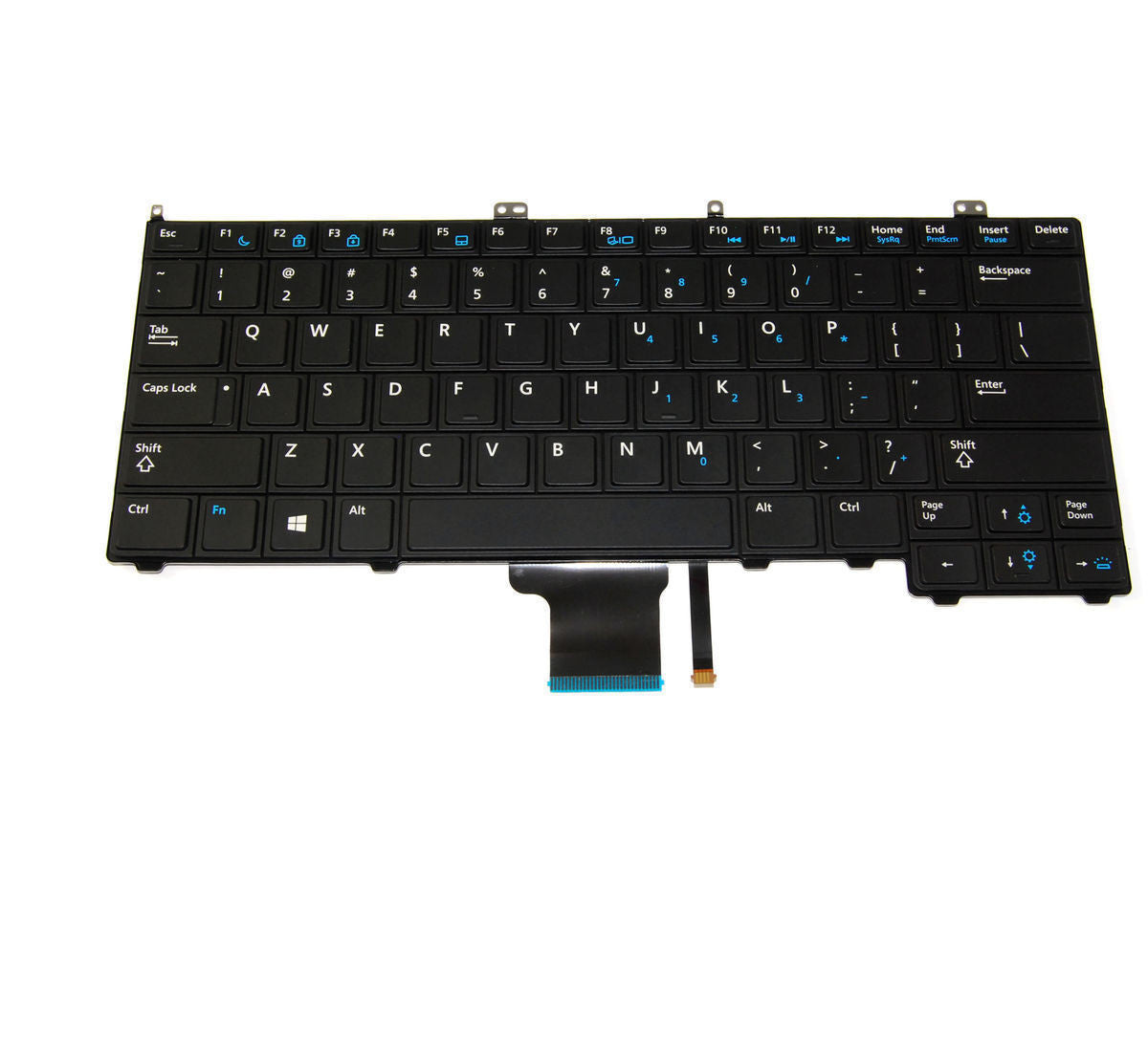 New Genuine Dell Latitude E7240 Backlit Keyboard NSK-LDABC ...