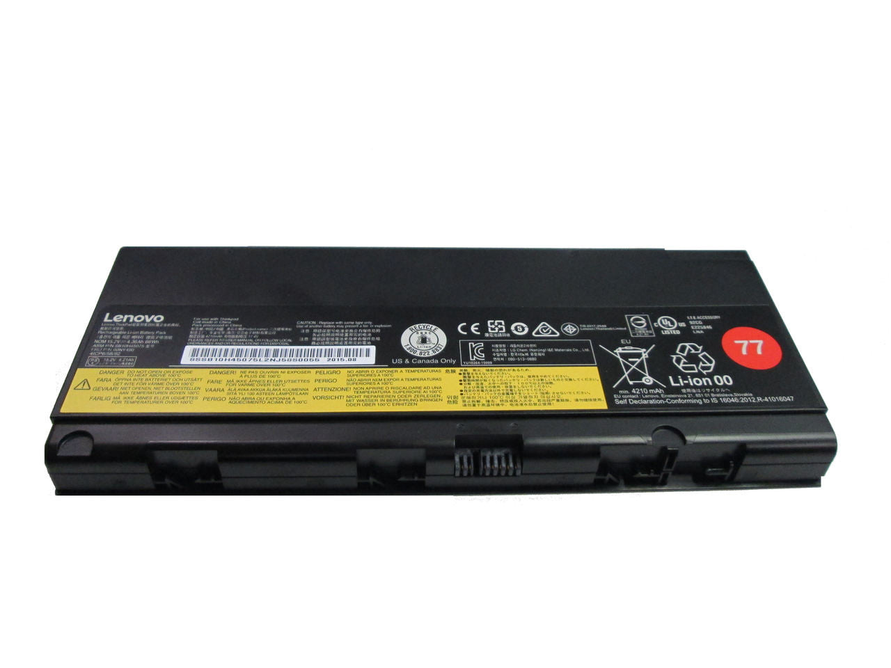 New Genuine Lenovo ThinkPad P50 P51 15.2V 4.36Ah 66WH Battery 00NY490 ...
