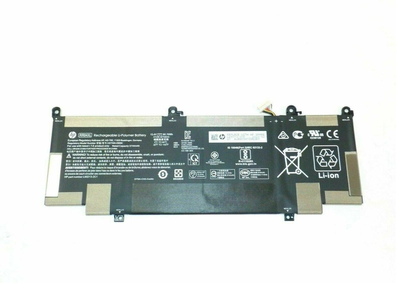 New Genuine HP Spectre X360 13-AW 13T-AW 15.4V 60.76WH Battery RR04XL ...